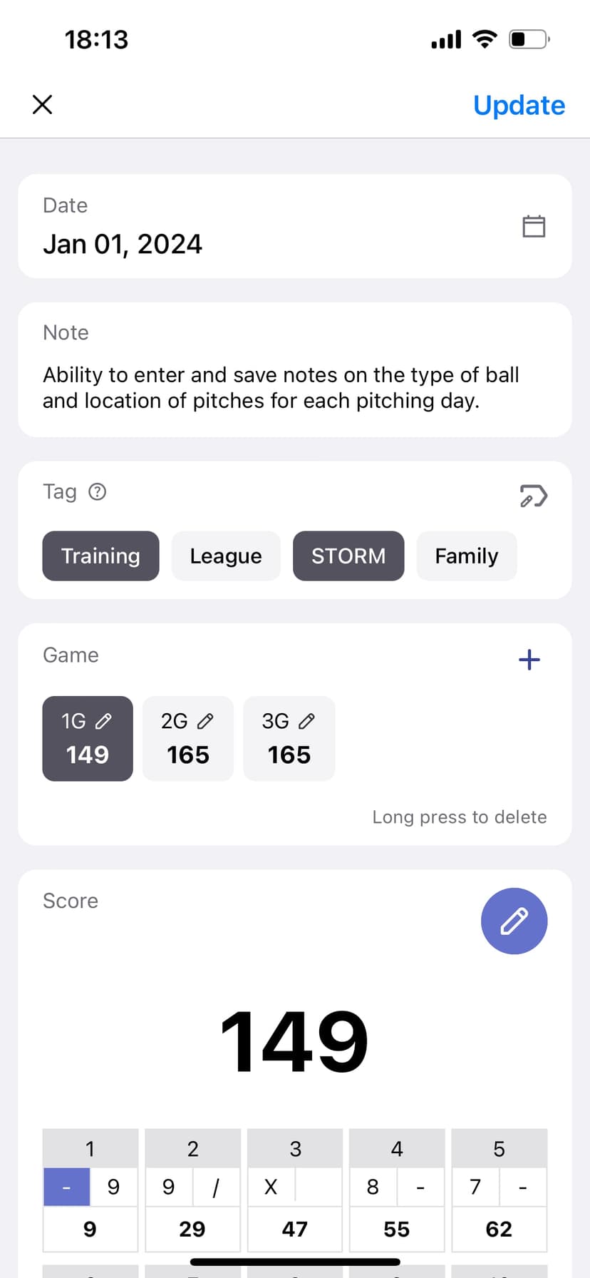 BSC - Bowling Score Calculator